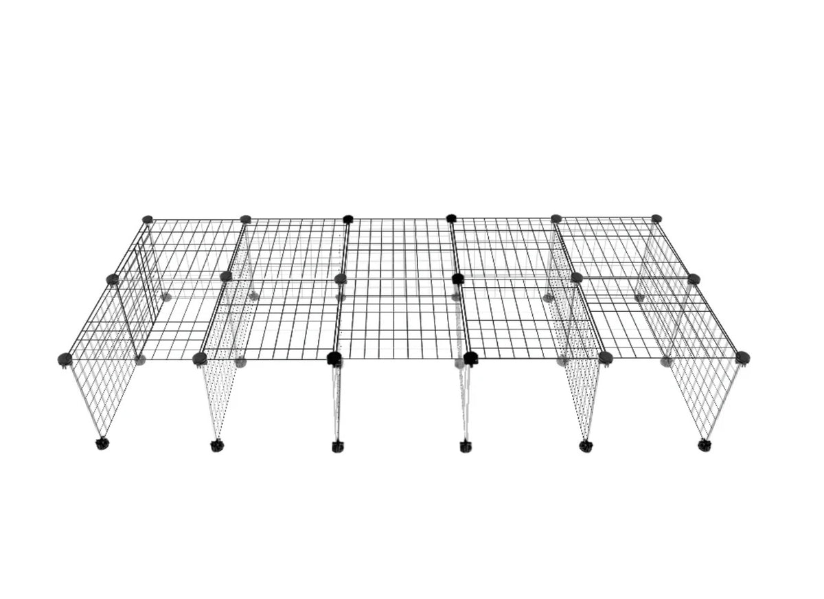 Cage Stand for 2X4 Grid Cage for guinea pigs, rabbits and small animals ...